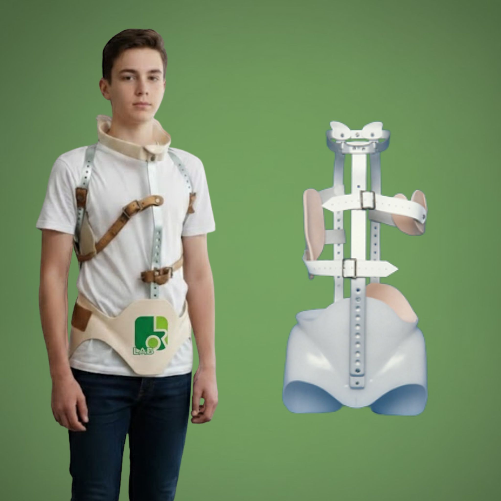 ÓRTESE TIPO COLETE DE MILWAUKEE - LAB | Ortorio